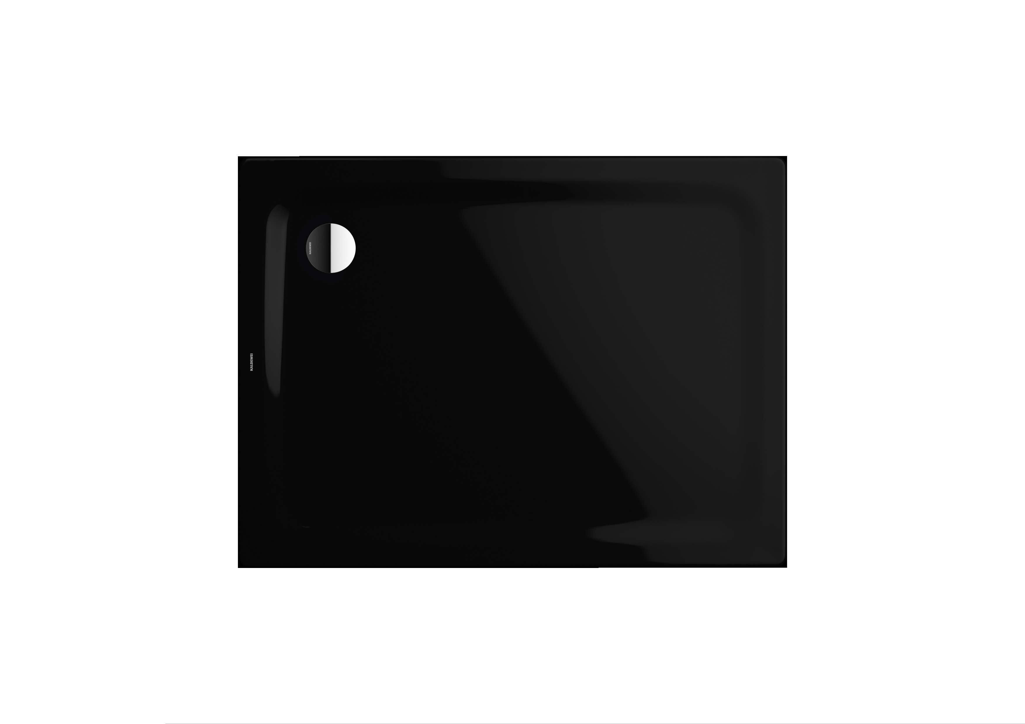 KALDEWEI SUPERPLAN CLASSIC 388-1 80x90 cm, 447800010701, colore: nero ...