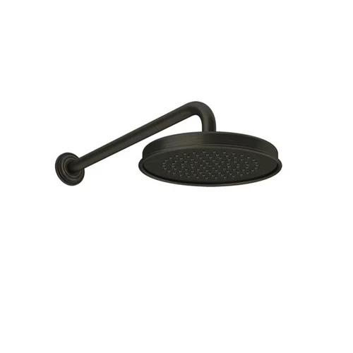 Gessi Venti20 Antikalk-Kopfbrause, D229mm, mit Gelenk und Wandarm 389mm, Wandmontage, 65148